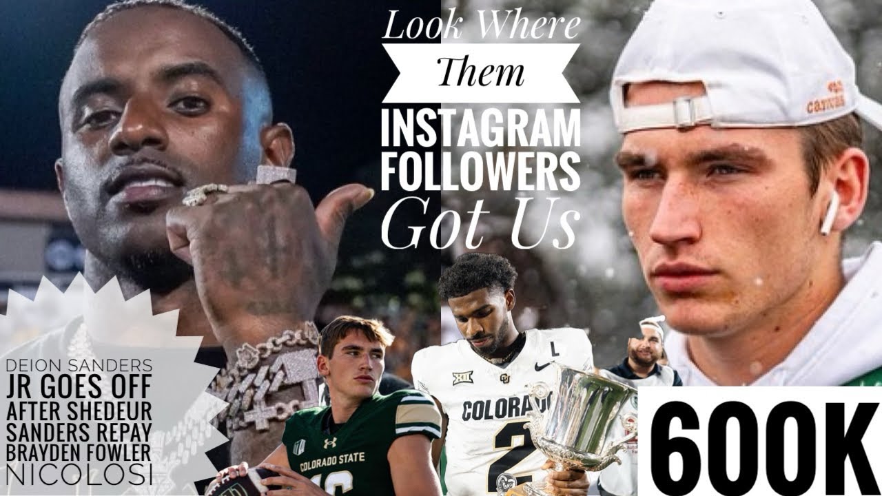 Deion Sanders Jr GOES OFF After Shedeur Sanders REPAY Brayden Fowler ...