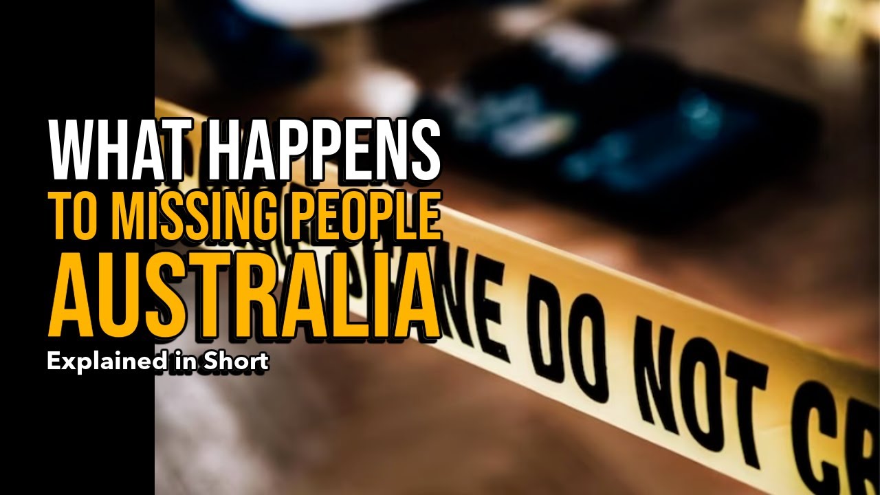 Uncovering the Causes of Missing People in Australia - YouTube