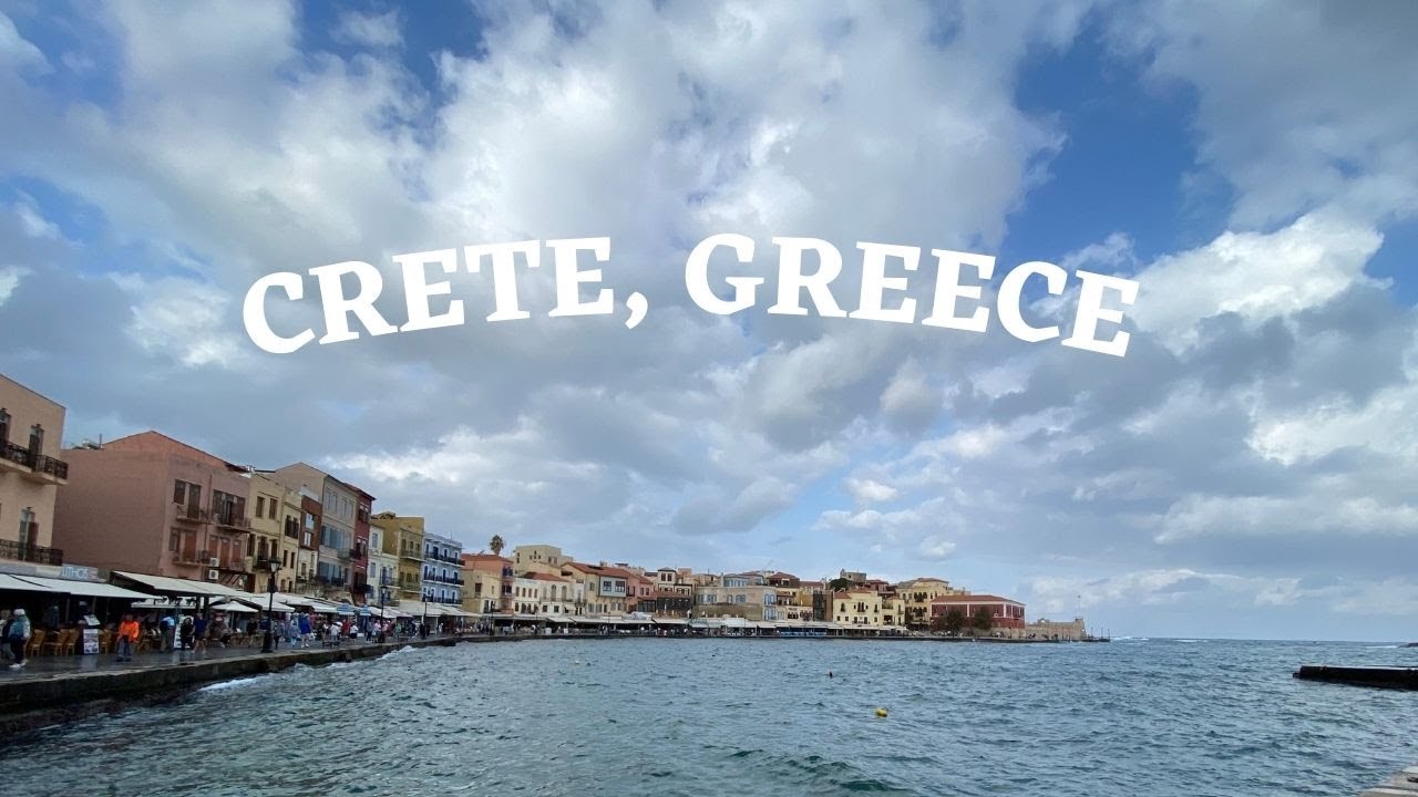 Walking tour of Crete, Greece - YouTube