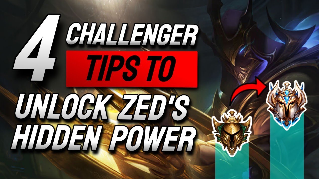4 Easy Challenger Tips to Use Zed Ultimate and Unlock his True ...
