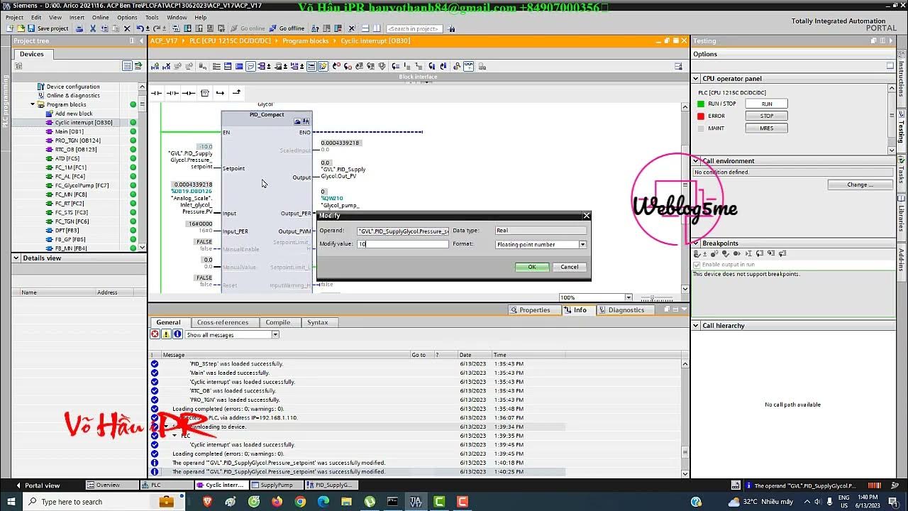 Analog output vs PID control for Drive | S7-1200 PLC - YouTube