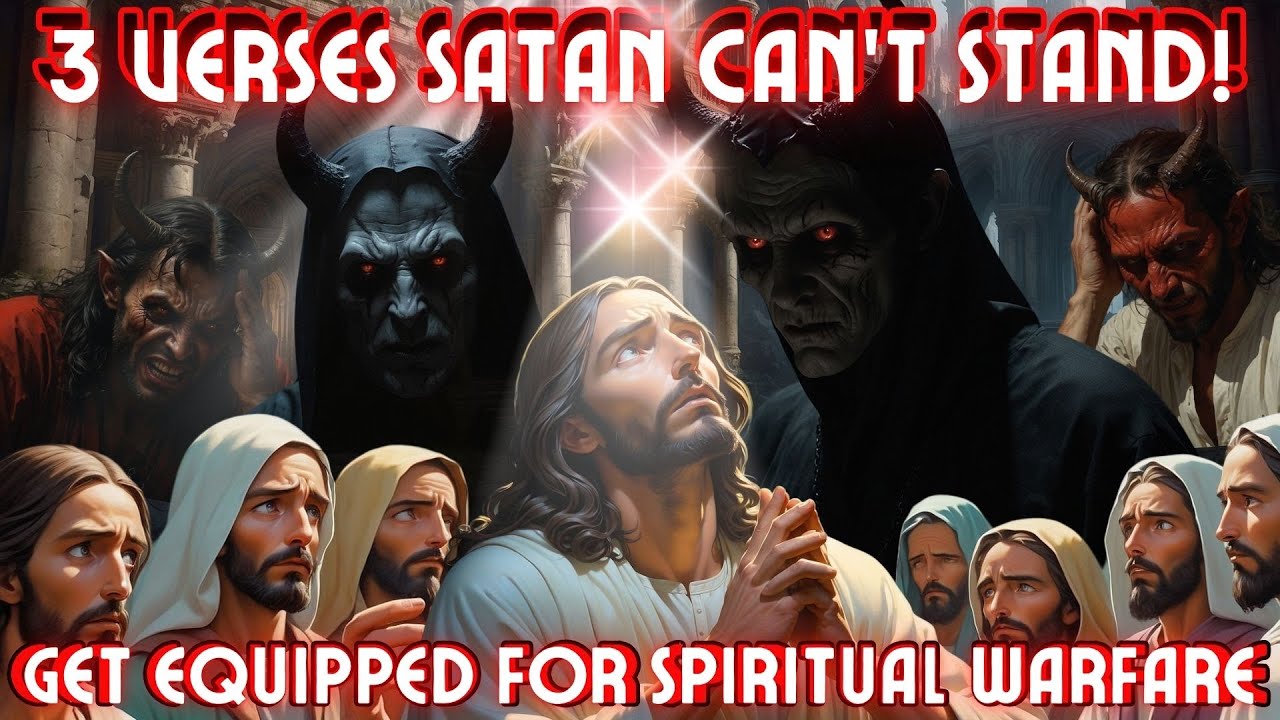 3 Easy Bible Verses Satan Hates That You Need to Know Now! | Spiritual ...