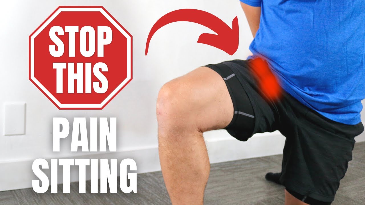How To Sit With Hip Impingement FAI - YouTube