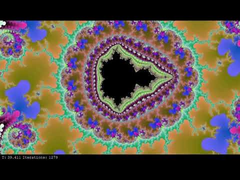 Mandelbrot Set Explore Pi Edition Version 2.2 - YouTube
