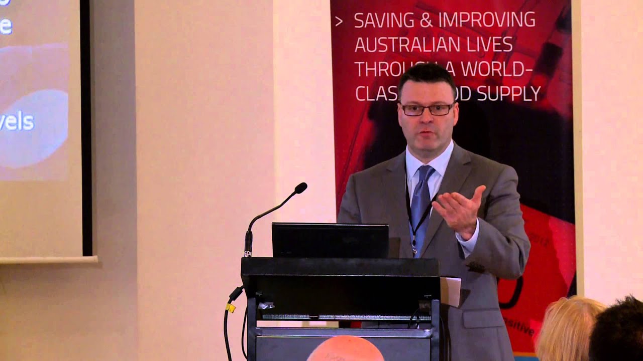 Mr Andrew Webb, Minimising Blood Wastage, 2013 National Blood Symposium ...