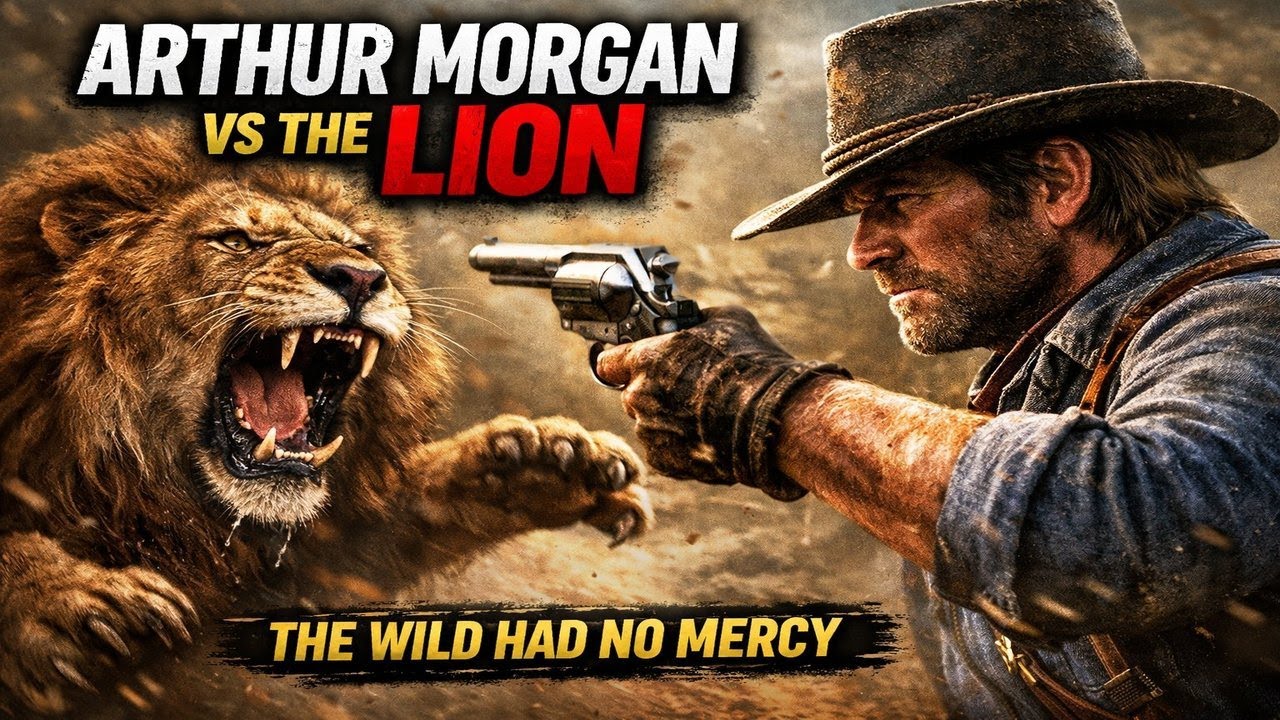 🔥 “Arthur Morgan vs the Lion | The Wild Had No Mercy” - YouTube