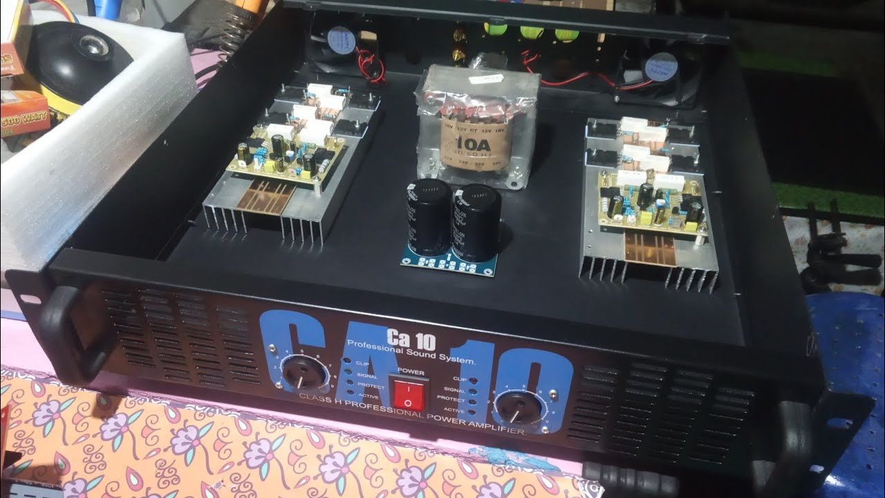 BOX POWER CA10 - YouTube