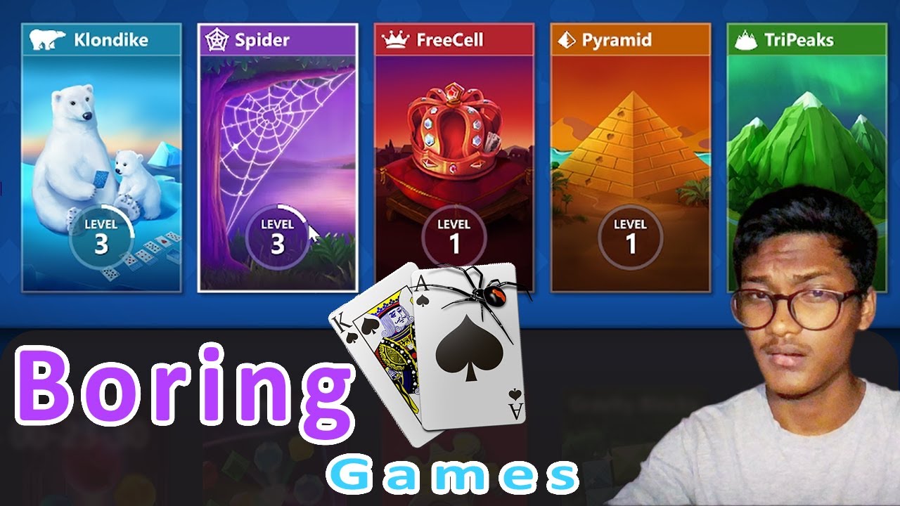 Spider Solitary | Tz Gaming - YouTube