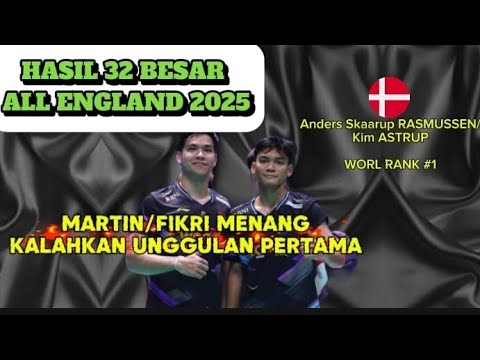 Martin/Fikri kalahkan rank #1. Martin/Fikri[INA] vs Rasmussen/Astrup ...