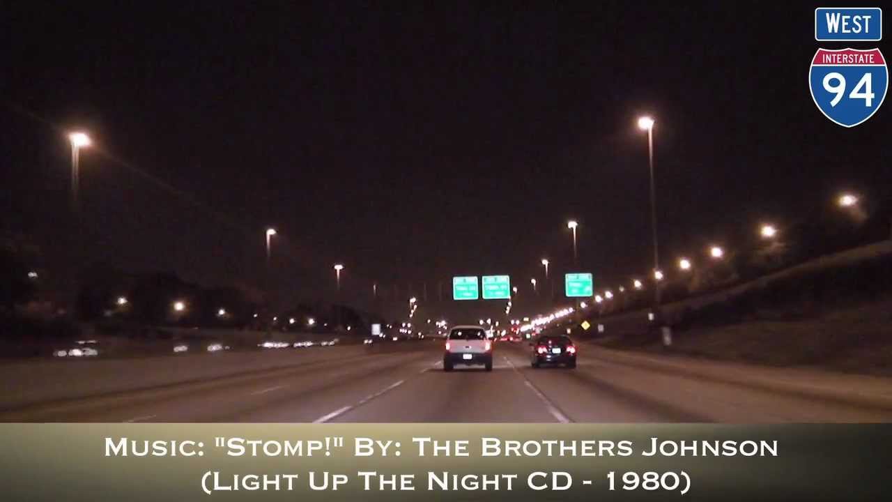 Dan Ryan & Kennedy Expressways at Night: Chicago, IL - YouTube
