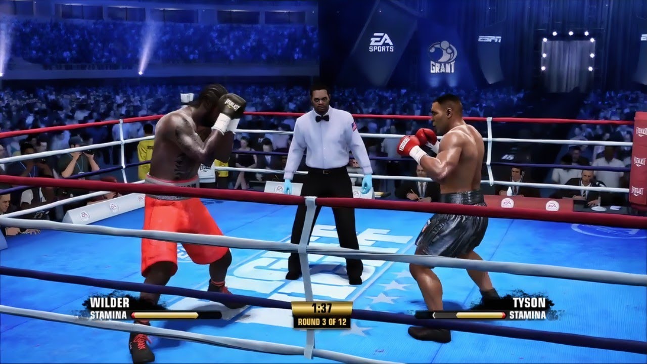 Deontay Wilder V Mike Tyson: Fantasy Boxing Simulated - YouTube
