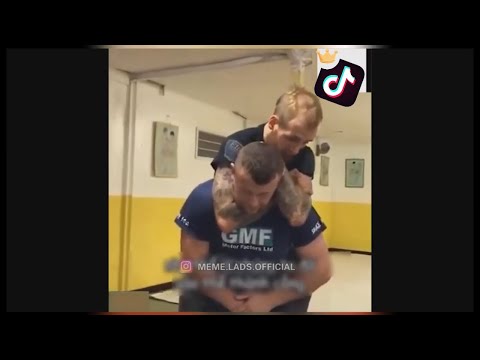 How To Escape an MMA Pro Choke Hold [TikTok Edition] || #Shorts