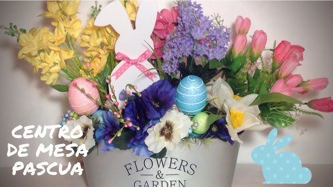 Centros De Mesa De Pascua De Chocolate Letreros De Madera Reversibles