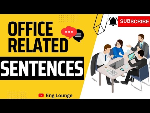 Office Related Sentences || Short Sentences - YouTube