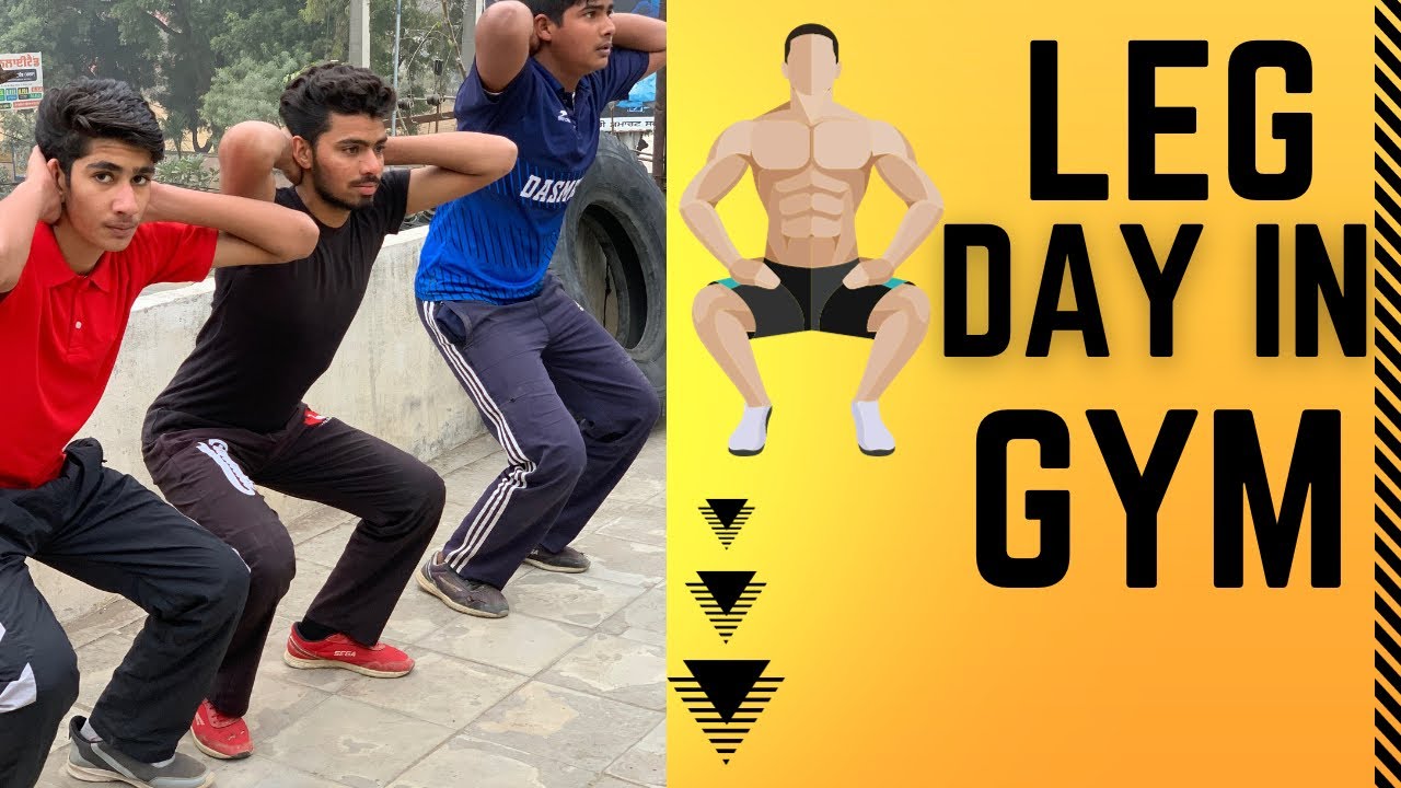 Leg Day In Gym#gym #legworkout #legworkoutathome - YouTube