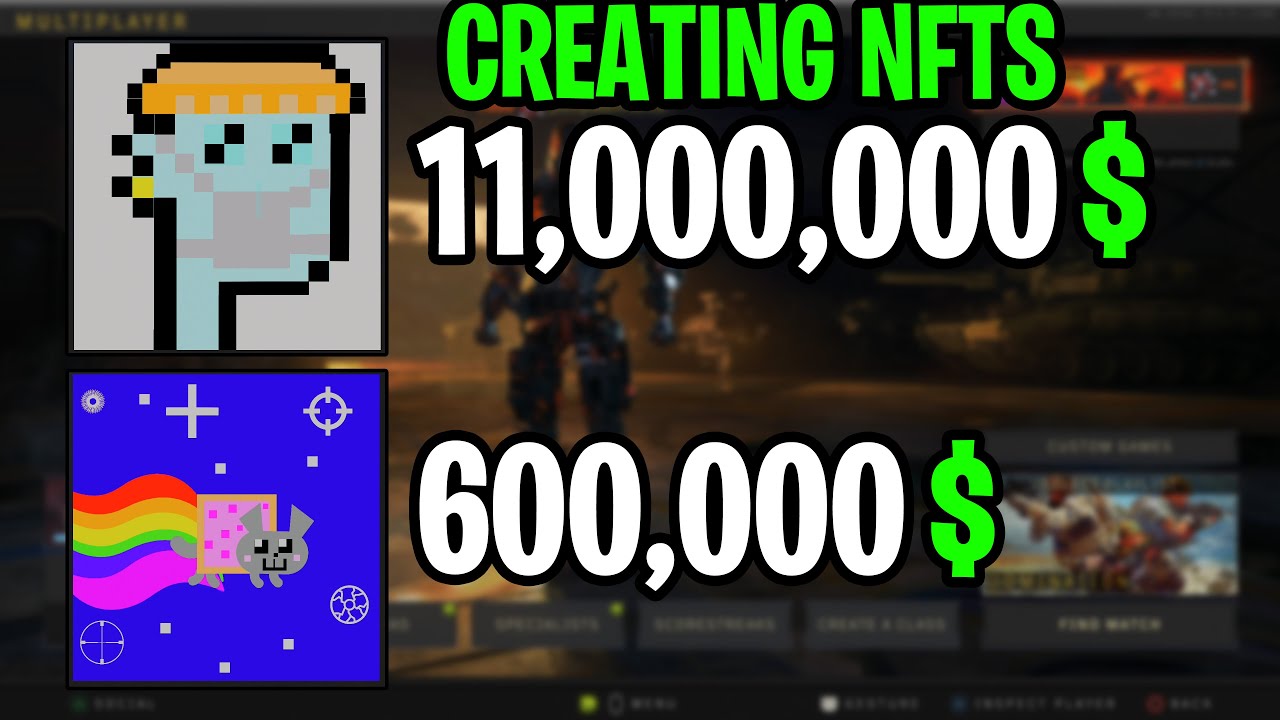 Creating the Most EXSPENSIVE NFTs in Call of Duty (How to make NFTs in ...