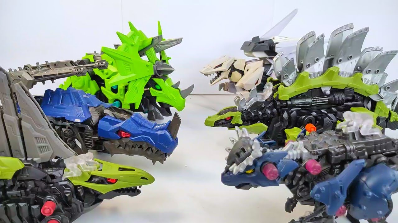 Jurassic Park collection ASMR unboxing | Giant Trex Mosasaurus triceratops Dino Dance Raptor ...