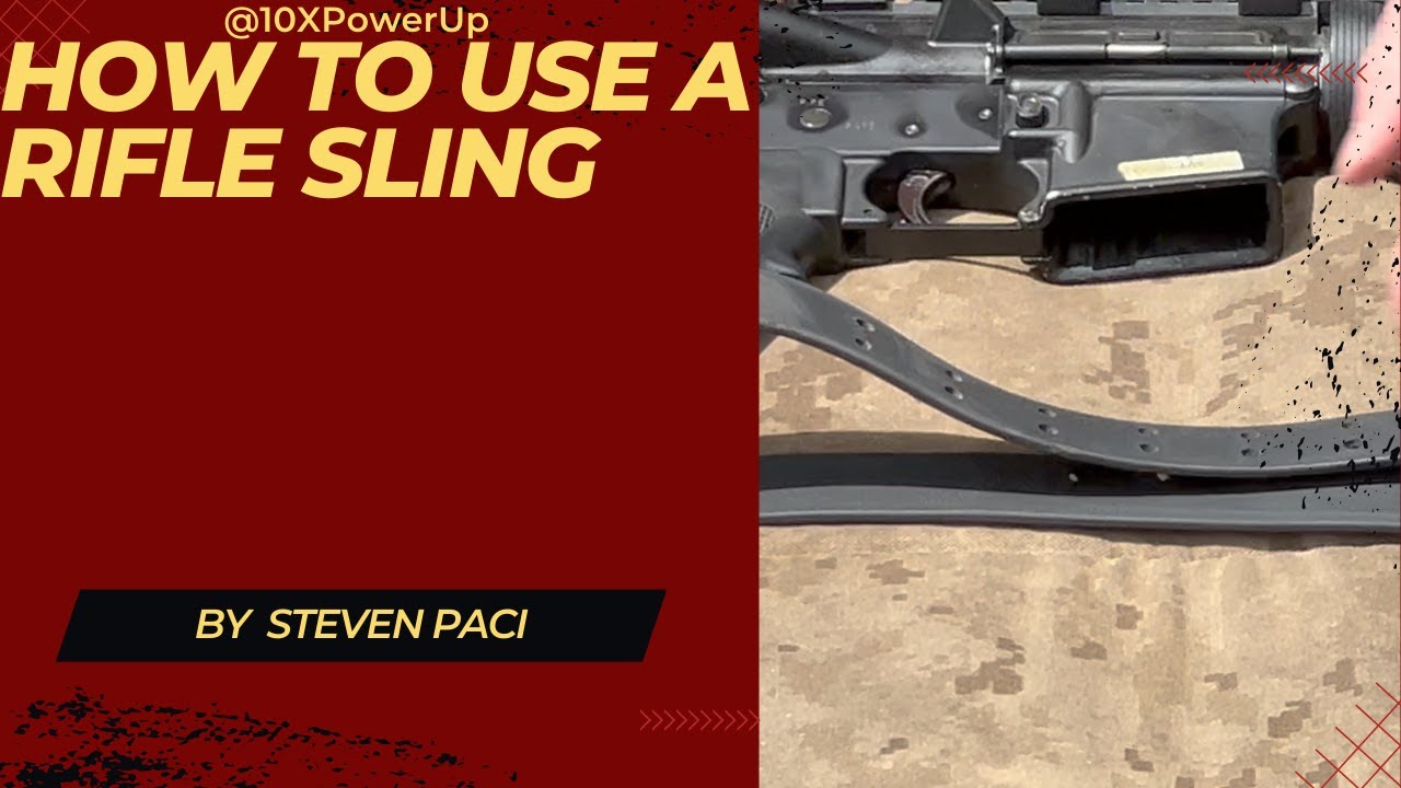 How to use a rifle sling - YouTube