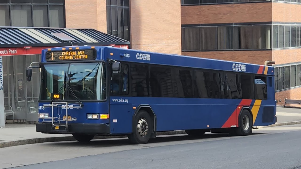 Ride on cdta: 2014 Gillig advantage LF 4126 on route 1 - YouTube