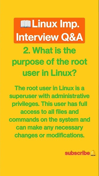 linux interview questions and answers for experienced #linux - YouTube