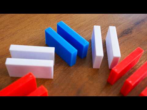 Can You Topple Dominoes SIDEWAYS? #H5dominocommunity