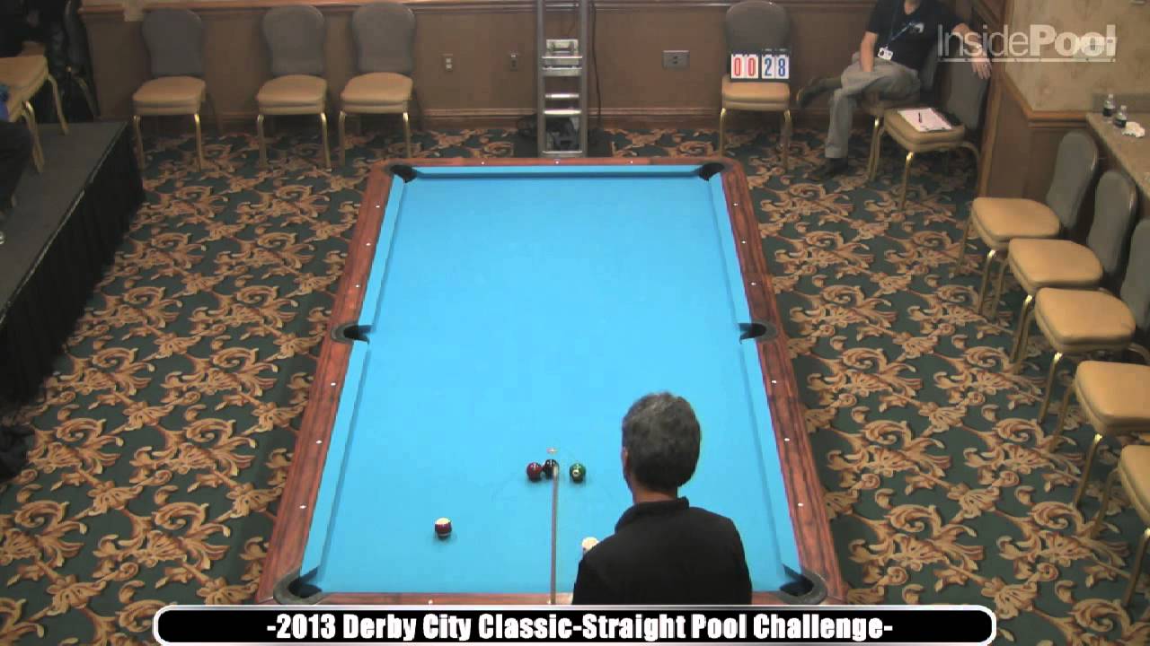 Johnny Archer Straight Pool Challenge 2013 Derby City Classic - YouTube