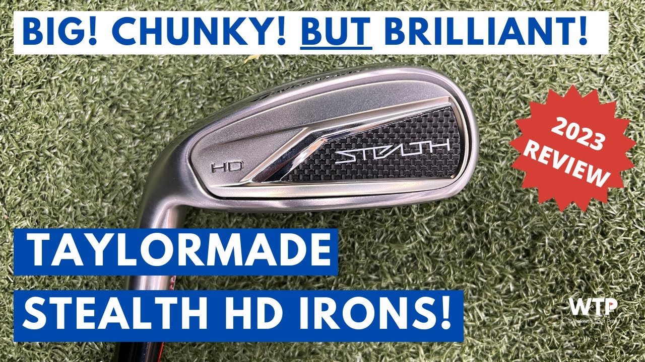 NEW TAYLORMADE STEALTH 2 HD IRONS REVIEW 2023! - YouTube