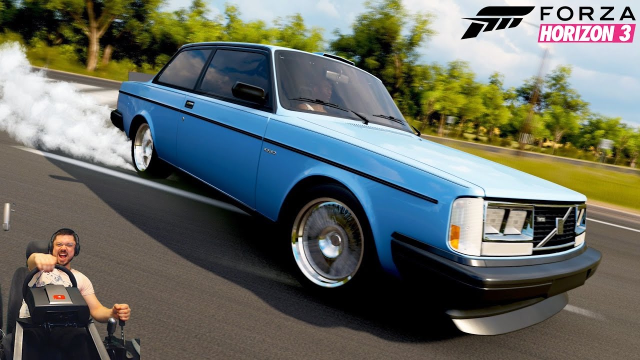 Имба дрифт тачка! Volvo 242 Turbo Evolution Forza Horizon 3 на руле ...