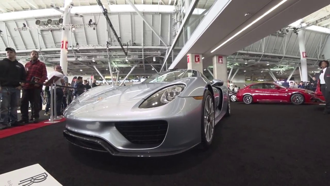 2018 New England International Auto Show Exotic Cars - YouTube