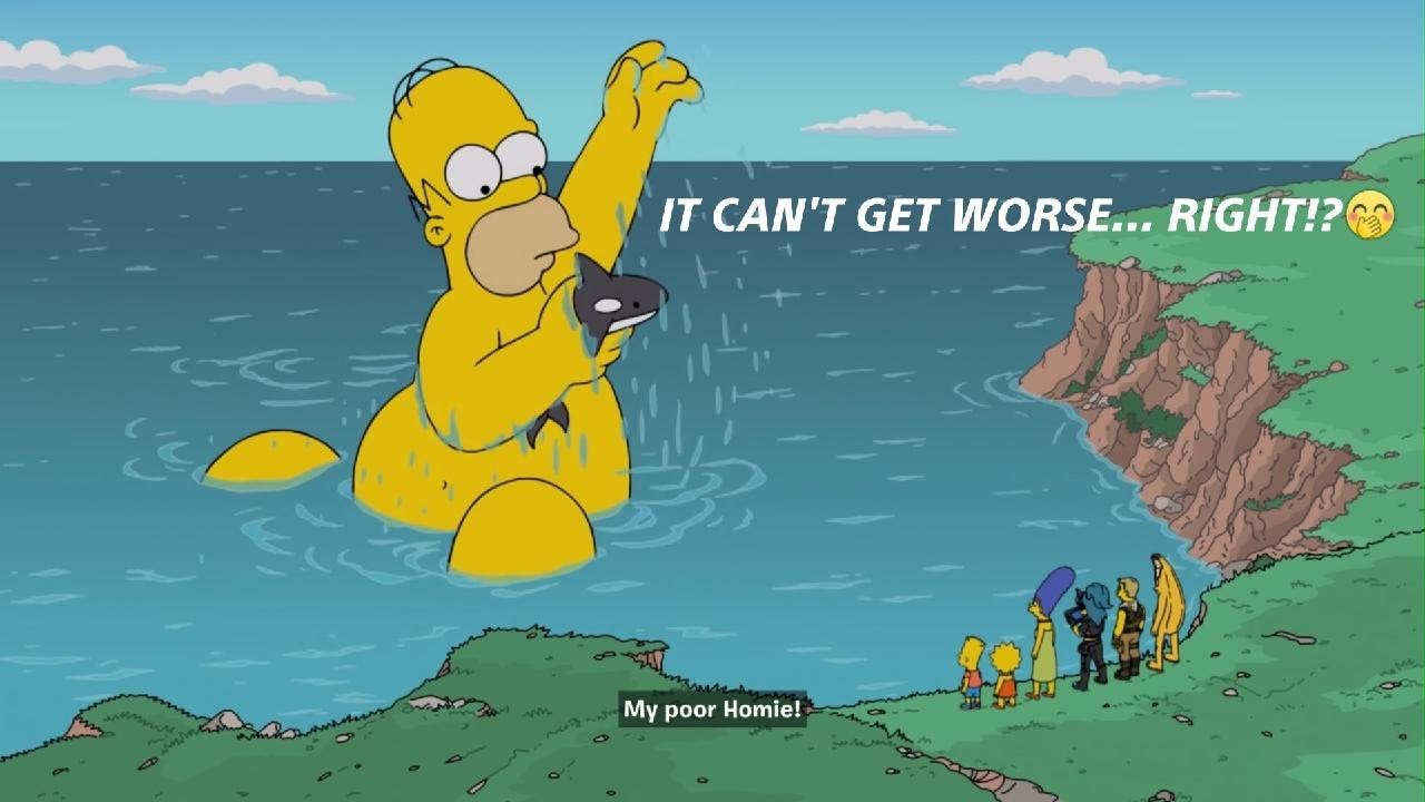 Simpsons Animated Short #4 🎥 - Giant Homer, Tiny Plan? (Watch Till The ...