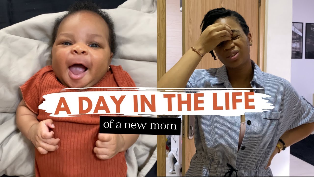 VLOG: A Day in the Life of a New Mom - YouTube