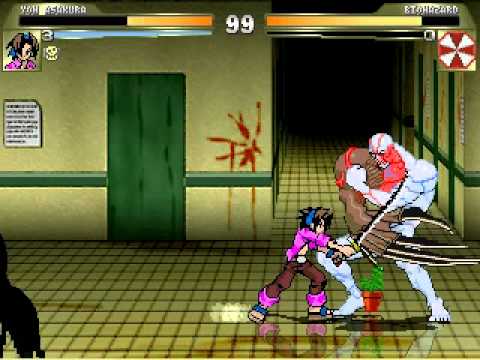 M.U.G.E.N - Yoh Vs. Biohazard - YouTube