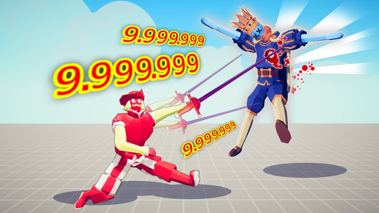 9.999.999 DAMAGE FENCER vs EVERY UNIT | TABS - Totally Accurate Battle ...