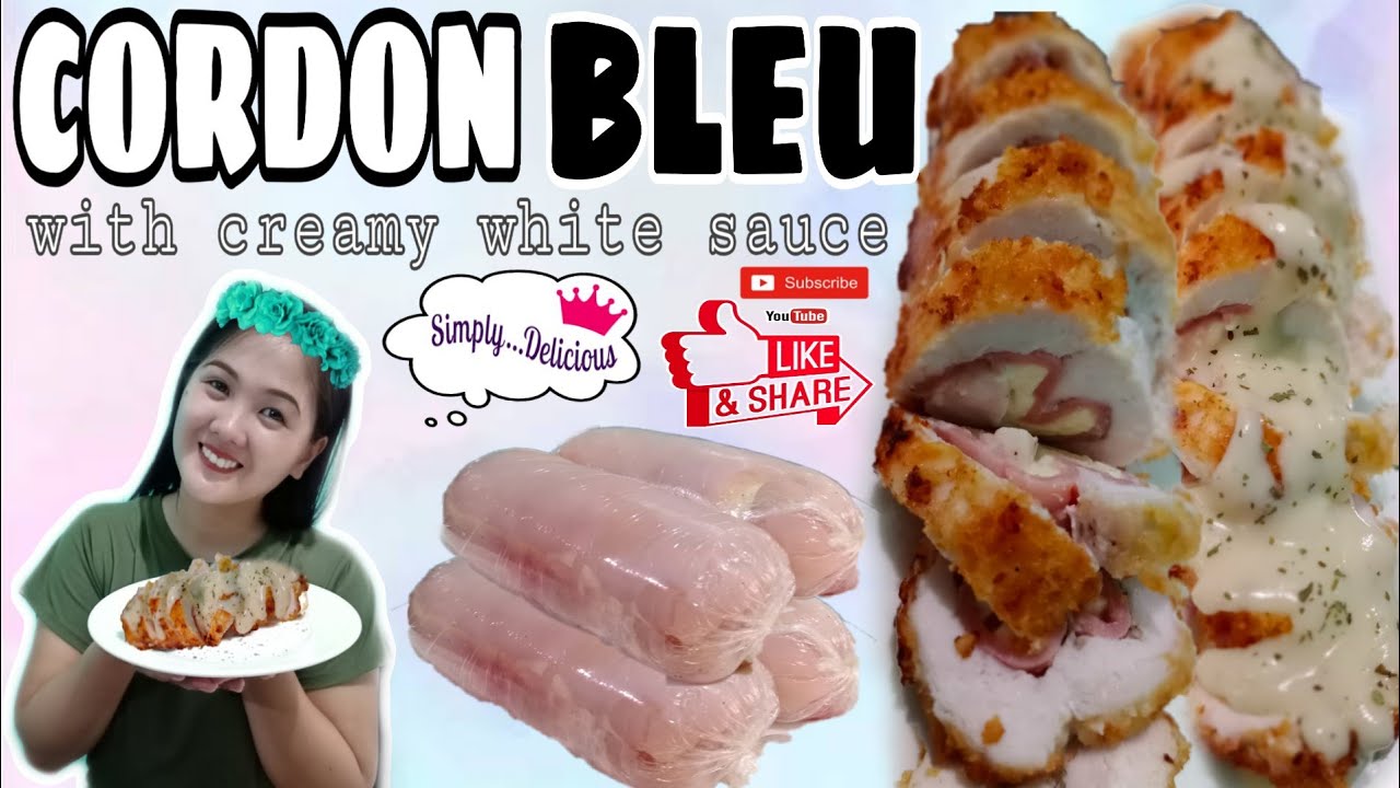 Cordon Bleu with creamy white sauce| Affordable •Swak for business ...