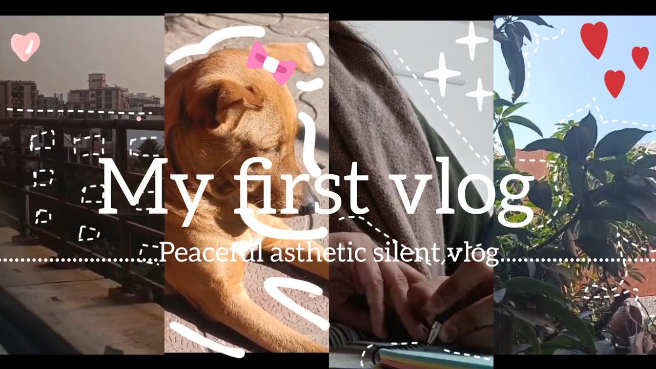 Aesthetic Indian student vlog 🥰|| no audio vlogs💫 || peaceful vlogs :)💌 ...