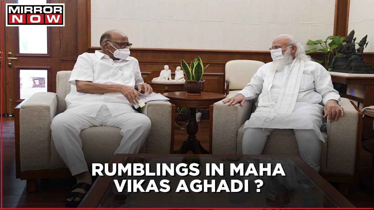 Nationalist Congress Party leader Sharad Pawar calls on Prime Minister ...