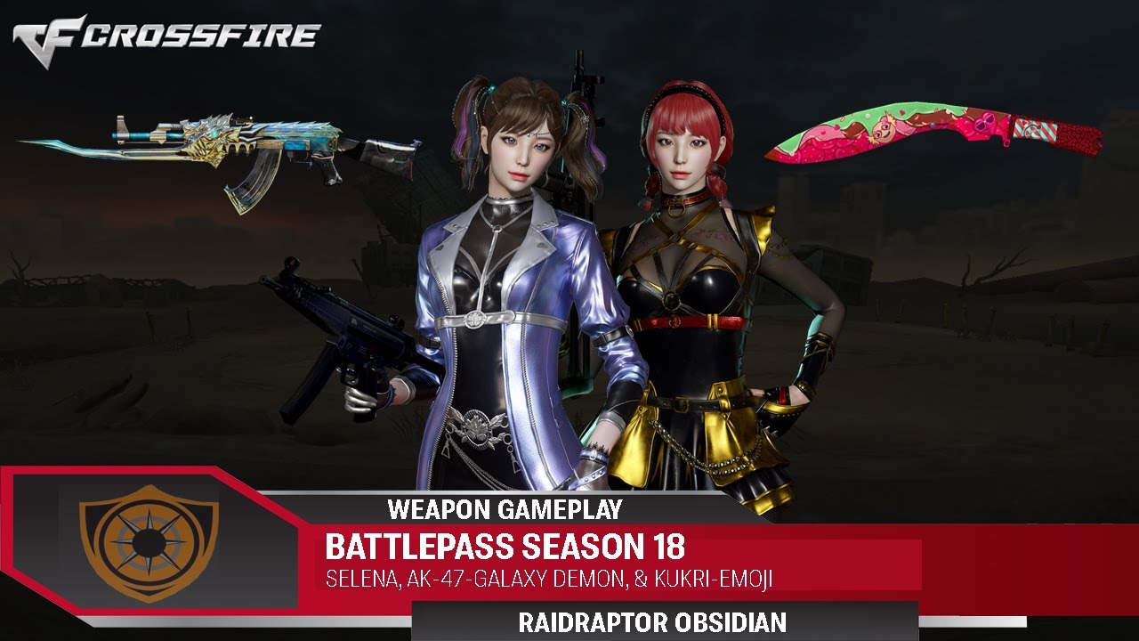 New Battlepass Season 19: Selena, AK-47-Galaxy Demon & Kukri-Emoji || CrossFire Philippines ...
