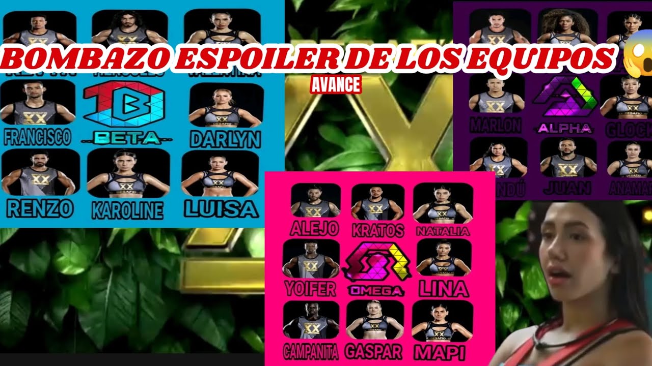 BOMBAZO 🛑 RUMORES DE LOS ESPOILER DE LOS EQUIPOS - DESAFÍO 20 AÑOS XX ...