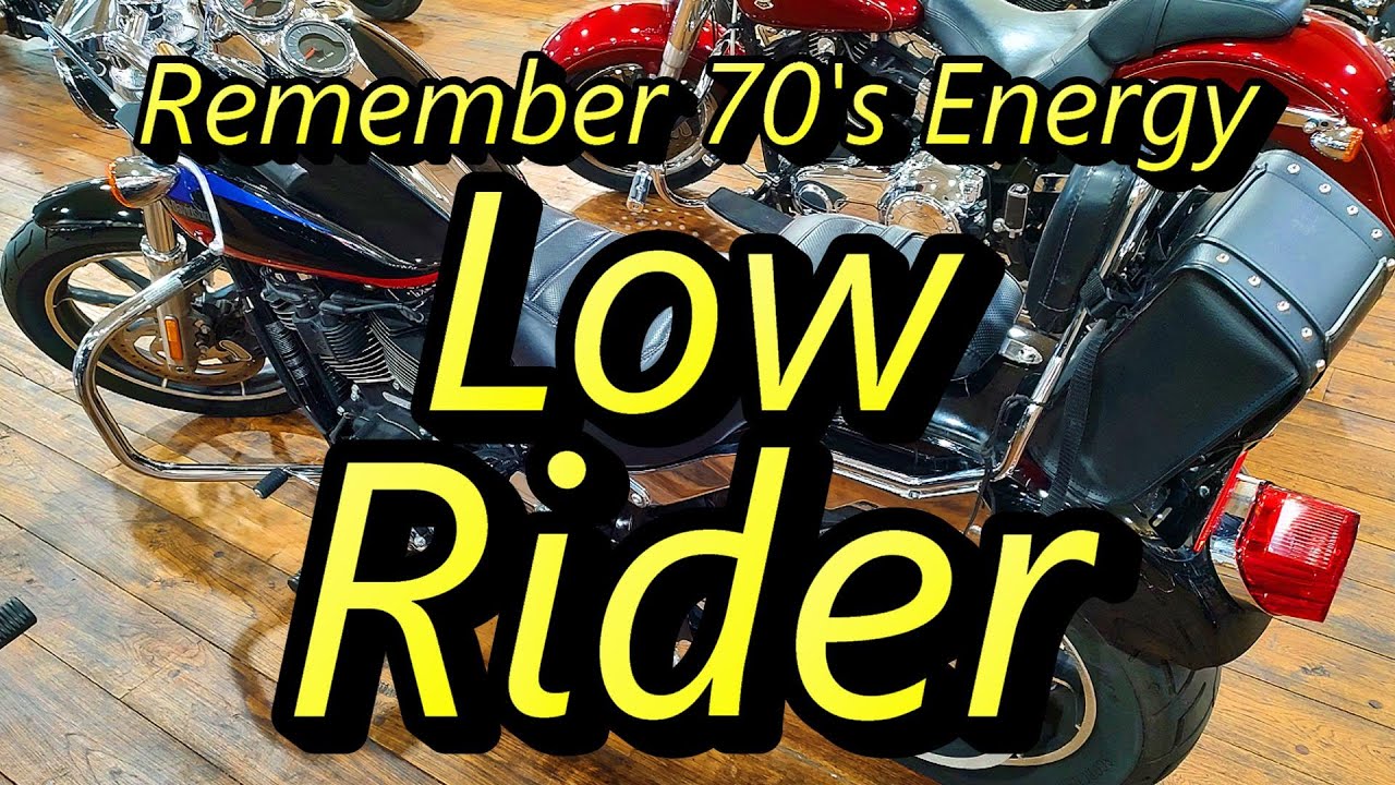 HD Low Rider "Custom" - YouTube