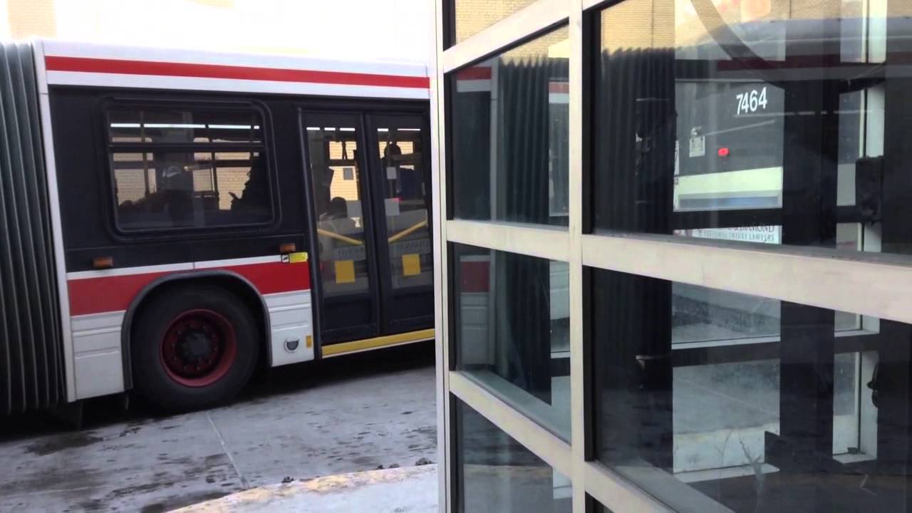 TTC Novabus LFS Artic 9075 on Route 129 McCowan North - YouTube
