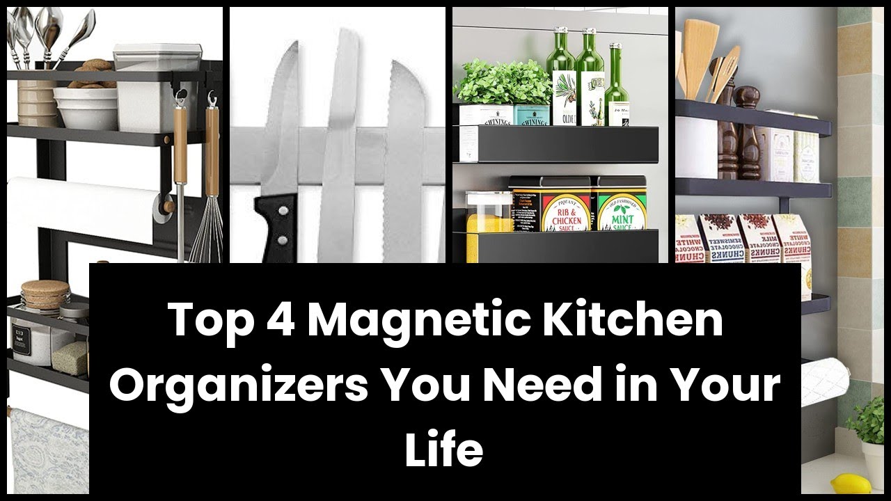 【Magnetic kitchen organizer】Top 4 Magnetic Kitchen Organizers You Need ...