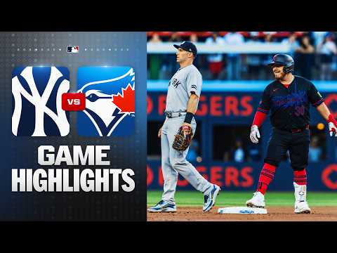 Yankees vs. Blue Jays Game Highlights (6/12/26) | MLB Highlights