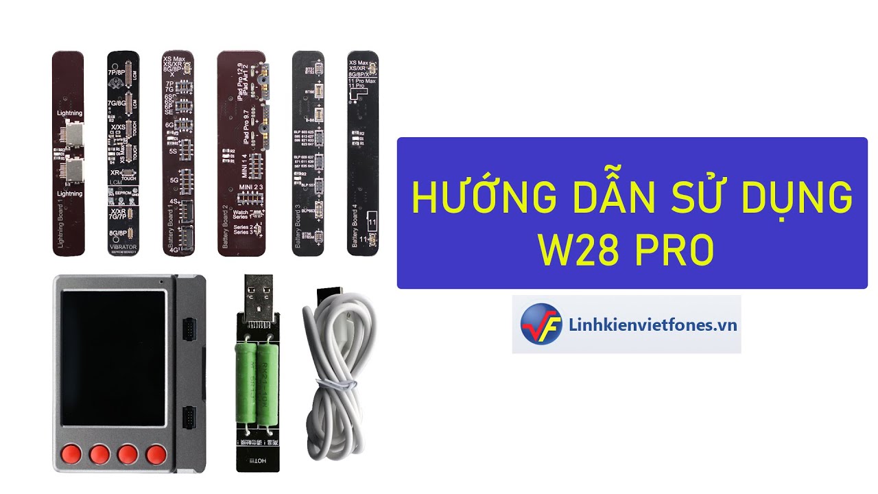 W28 Pro : Công Cụ Phải Có Cho Thợ Chuyên iPhone - YouTube