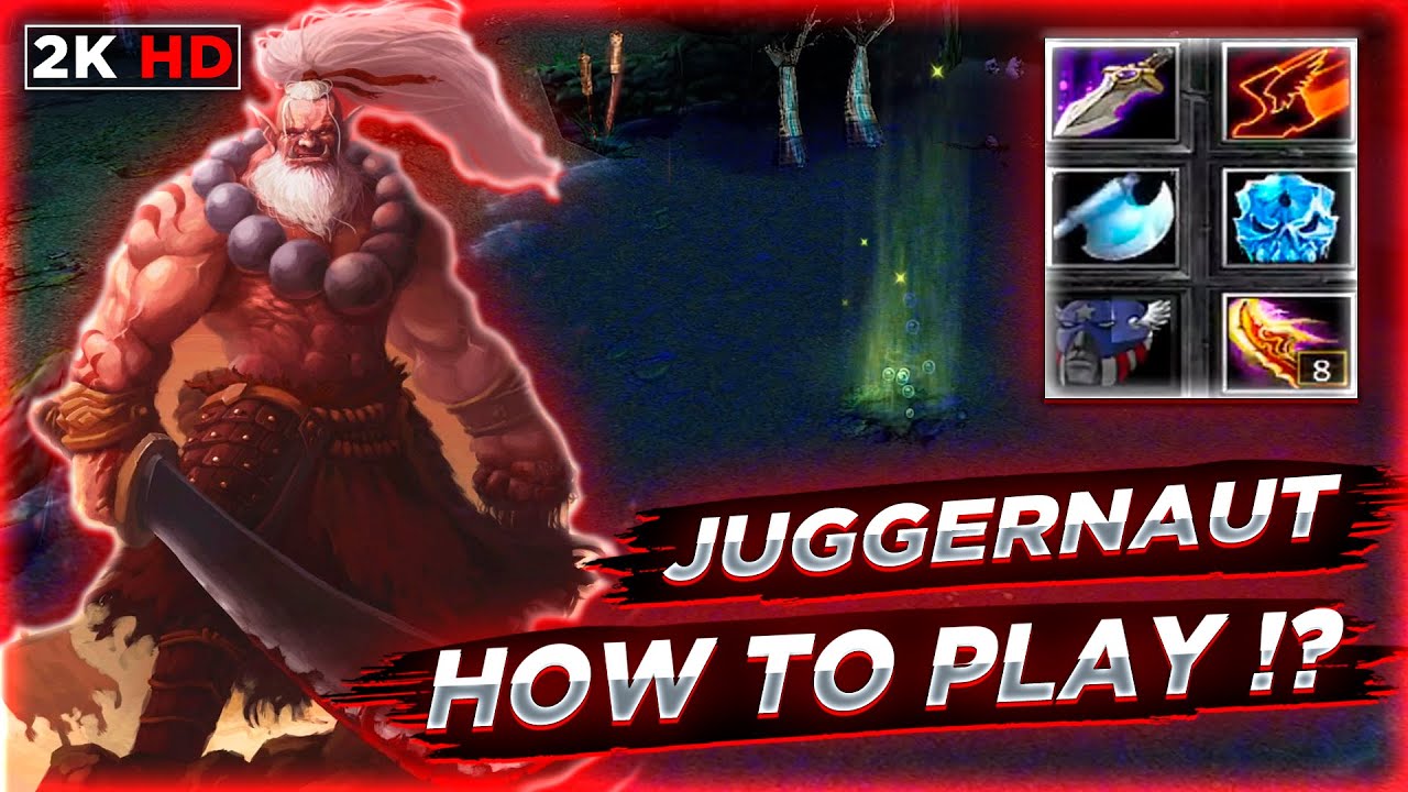 🔥 Dota 1 , Juggernaut , как играть на Юрнеро !? Так-же актуален через МОМ на 85! - YouTube