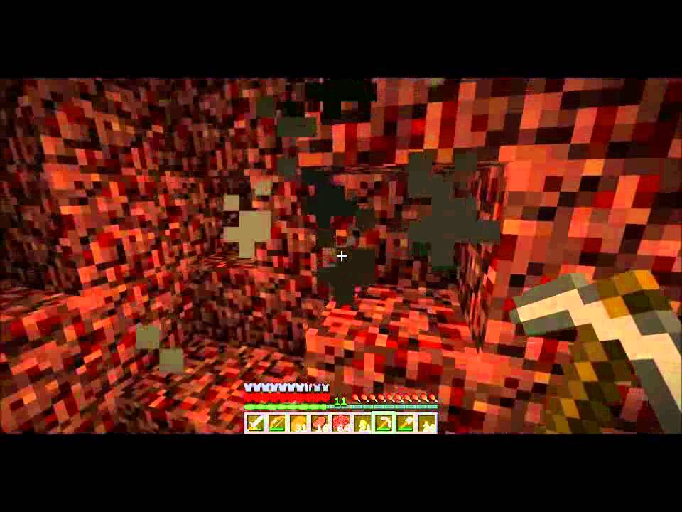 Superflat world challenge ep25 Nether Journey to HQ - YouTube