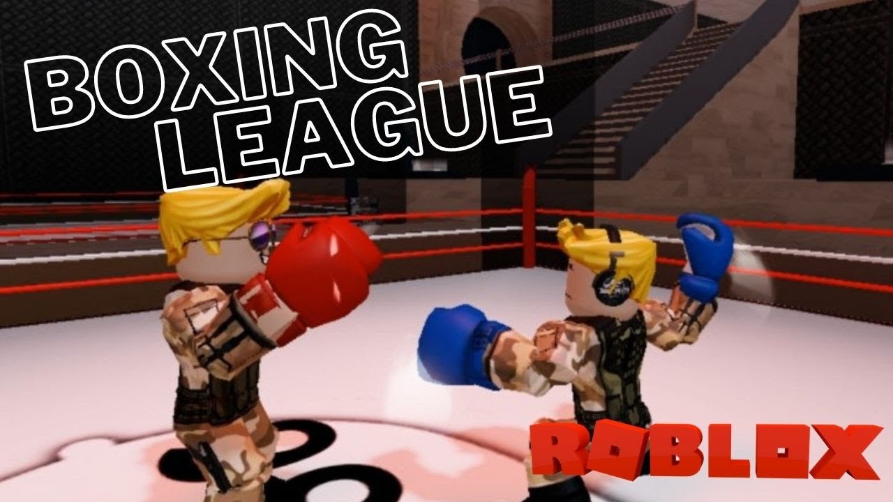 Boxing League | We are playing boxing in roblox - YouTube