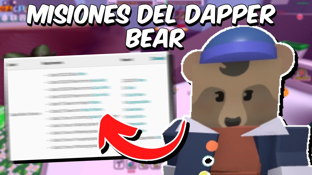 MISIONES DEL DAPPER BEAR - Bee Swarm Simulator en español - Logikk ...