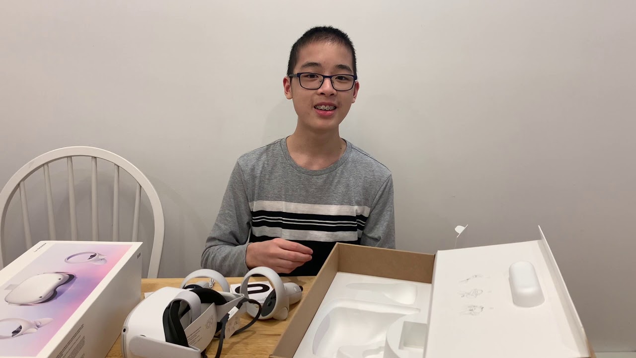 Oculus Quest 2 Unbox, play Plank and Boxing Game - YouTube