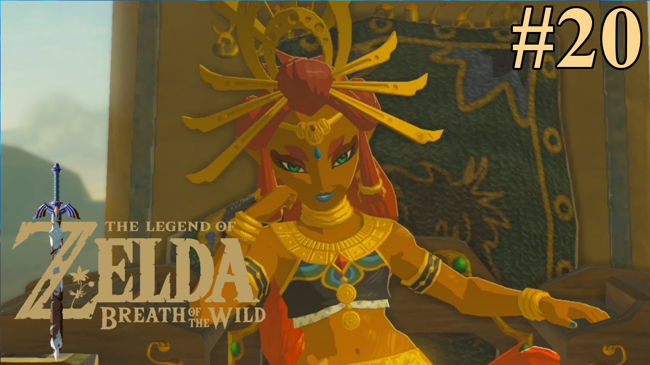 Legend Of Zelda: Breath Of The Wild Walkthrough Episode 20: Gerudo ...
