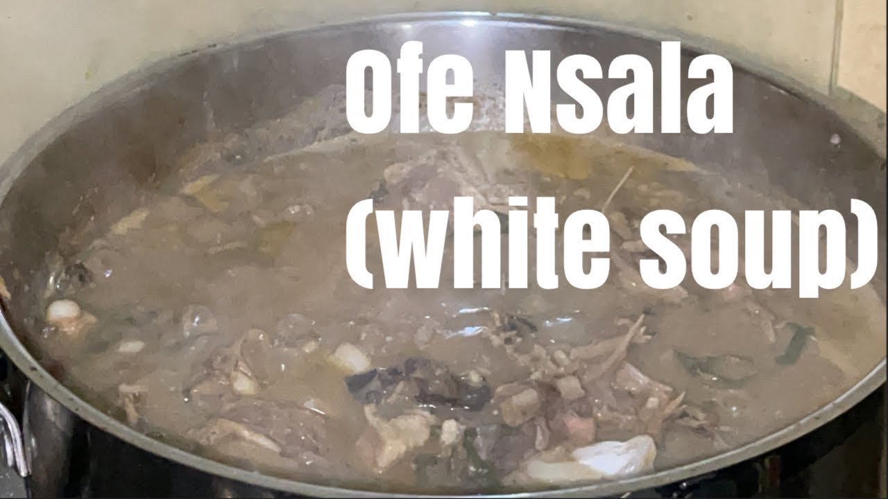 Ofe Nsala/ I made white soup for the first time 🤦🏽‍♀️🤦🏽‍♀️+satisfying ...